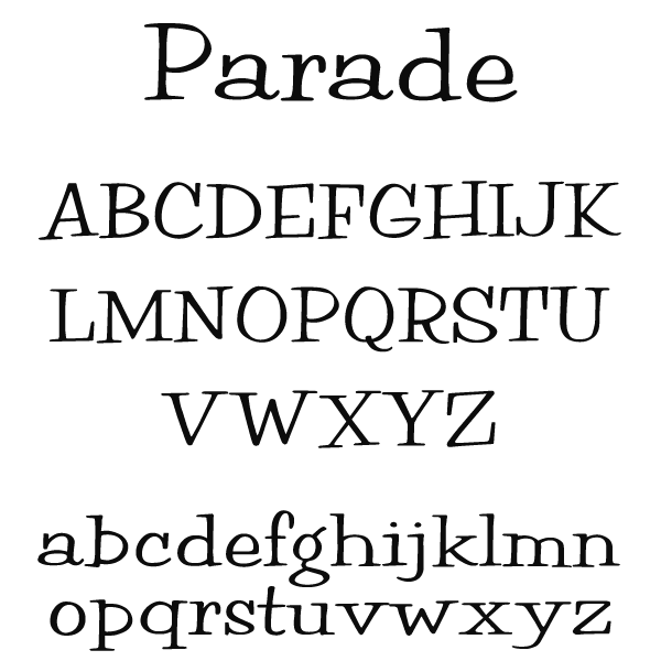 Schriftarten - Unsere Schriftarten Stickmotive im Überblick